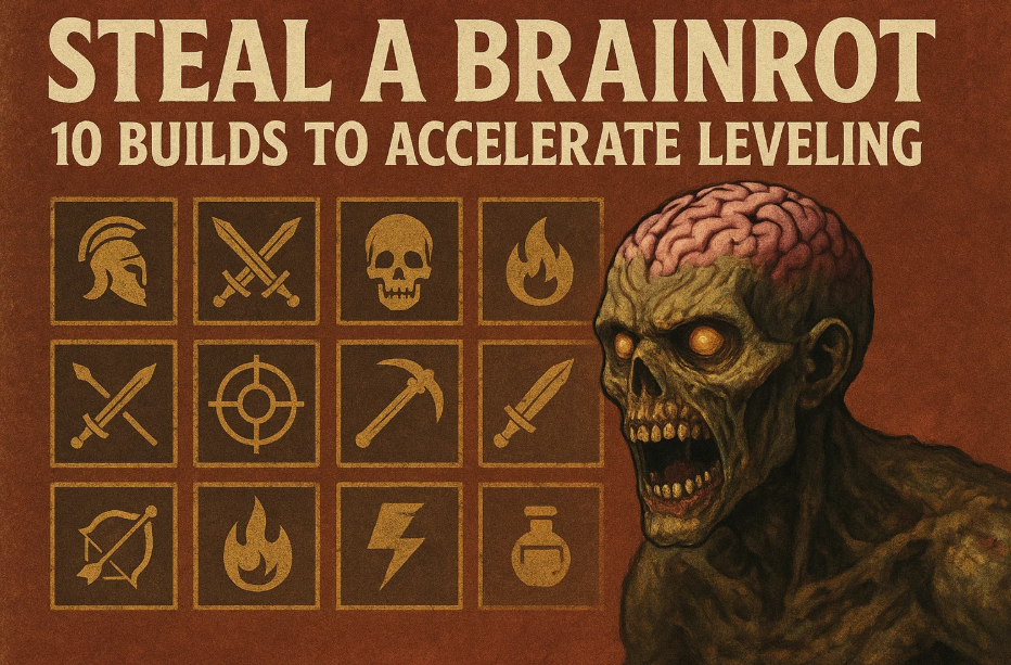 Steal a Brainrot: 10 Builds to Accelerate Leveling – EpicVault Gaming