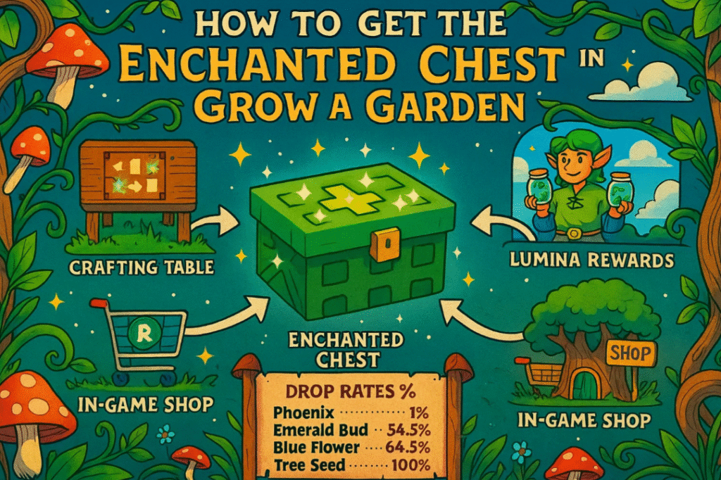 How to Get Enchanted Chest in Grow a Garden – EpicVault Gaming